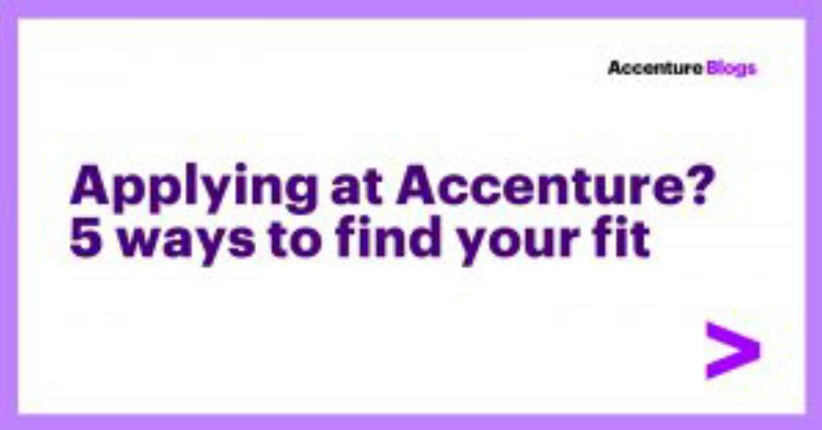 5 Wege, die passende Stelle bei uns zu finden | Accenture
