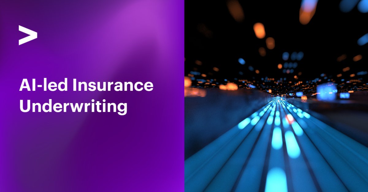 AI Is the Transformative Technology for Underwriting | Accenture