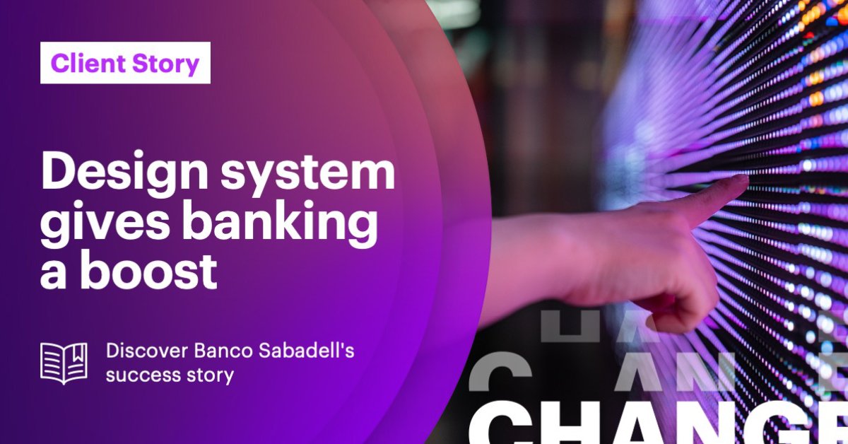 Digital Design System | Banco Sabadell Case Study | Accenture