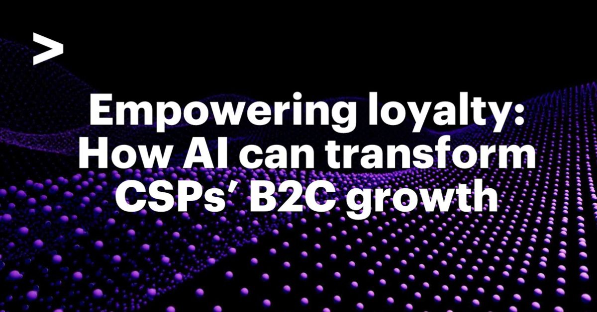 Transforming CSPs with AI for B2C Growth | Accenture