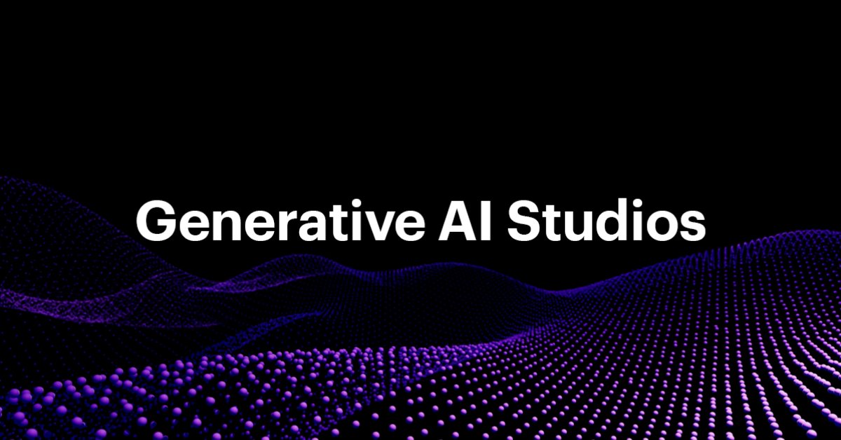 Generative AI Studios | Accenture