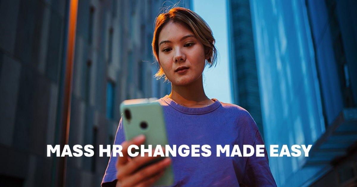 Mass HR Changes Made Easy | Accenture