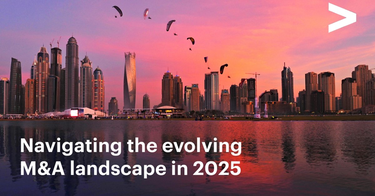 Navigating the Evolving M&A Landscape in 2025 | Accenture