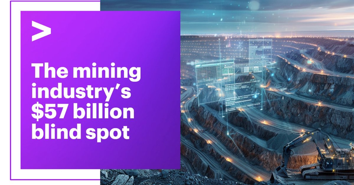 The mining industry’s $64 billion blind spot | Accenture