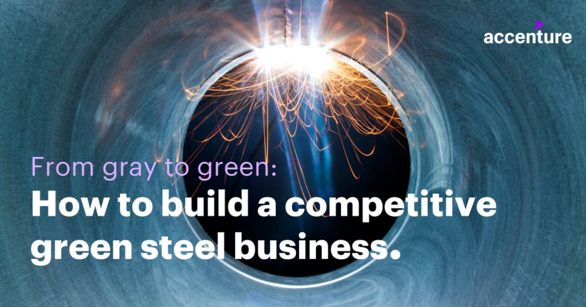 Building a Competitive Green Steel Business | Accenture