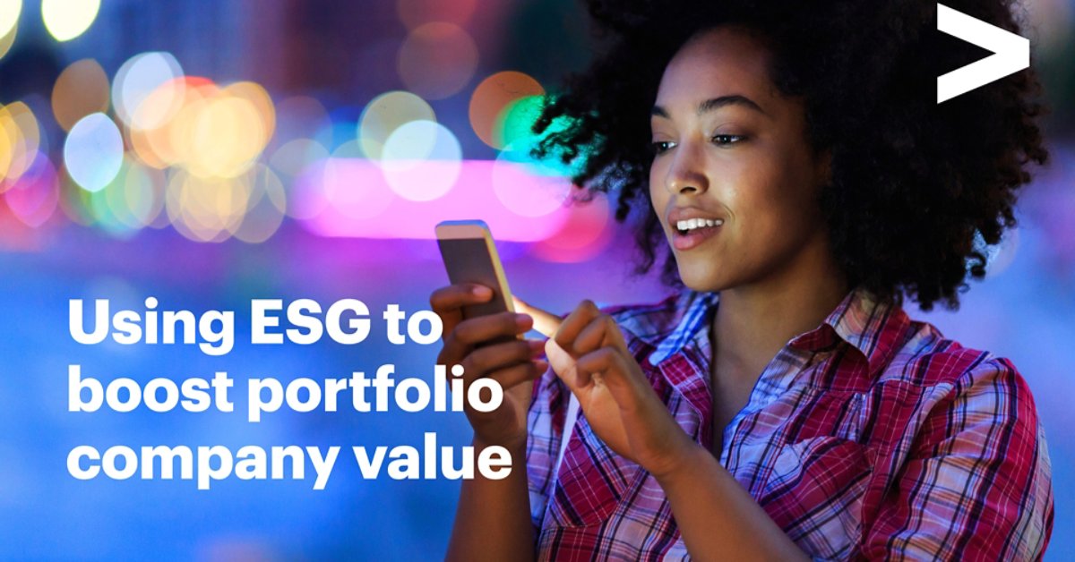 Using ESG to Boost Value in Private Equity | Accenture