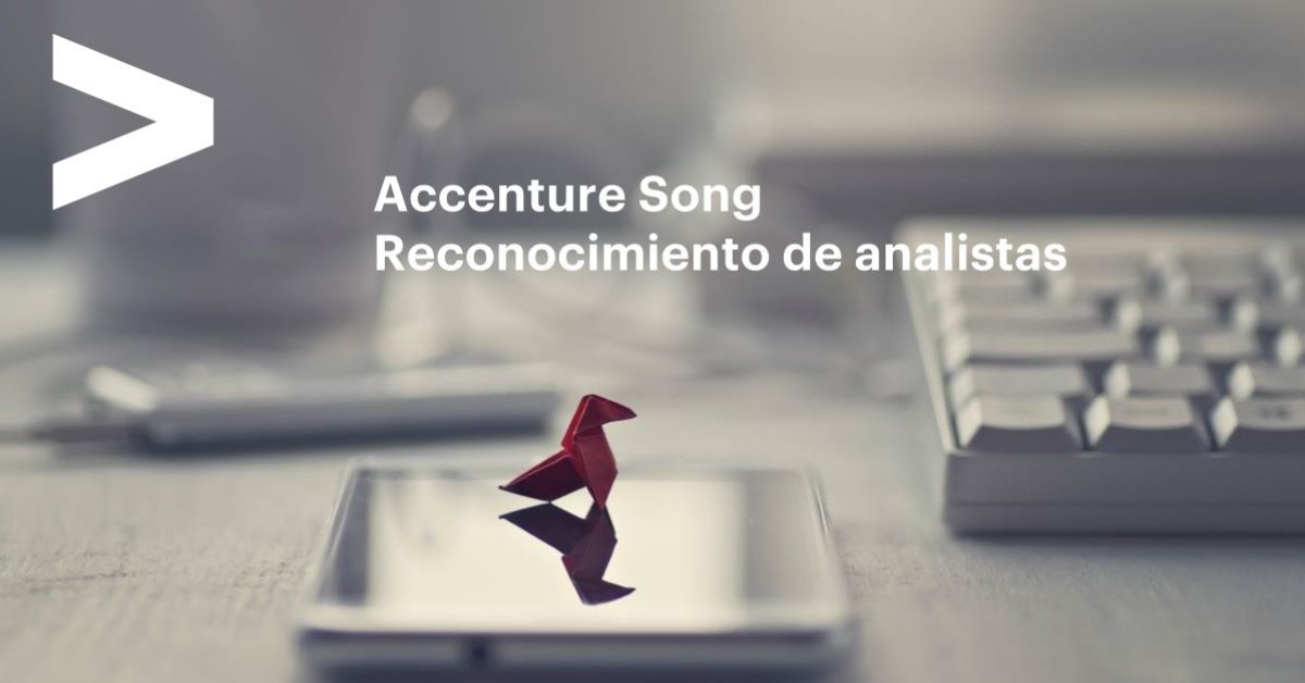 Analistas destacan el trabajo de Song | Accenture