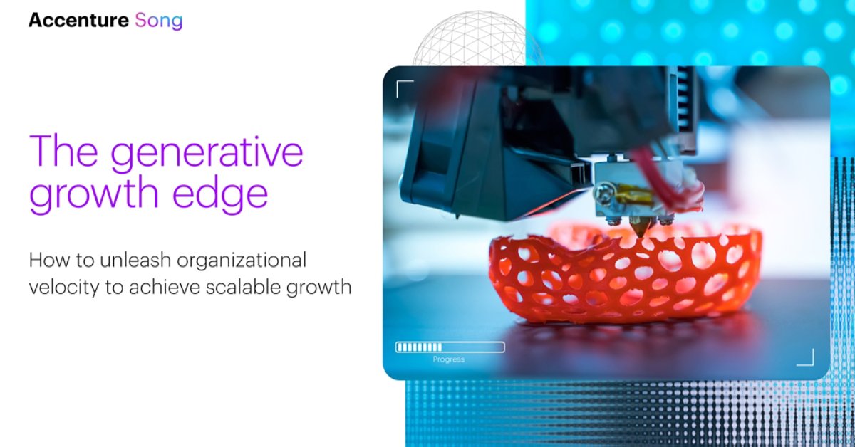 The Generative Growth Edge | Accenture