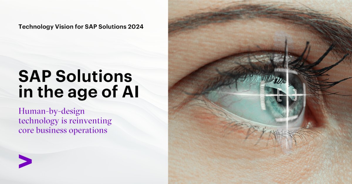 Gen Ai and SAP Solutions for the Enterprise | Accenture