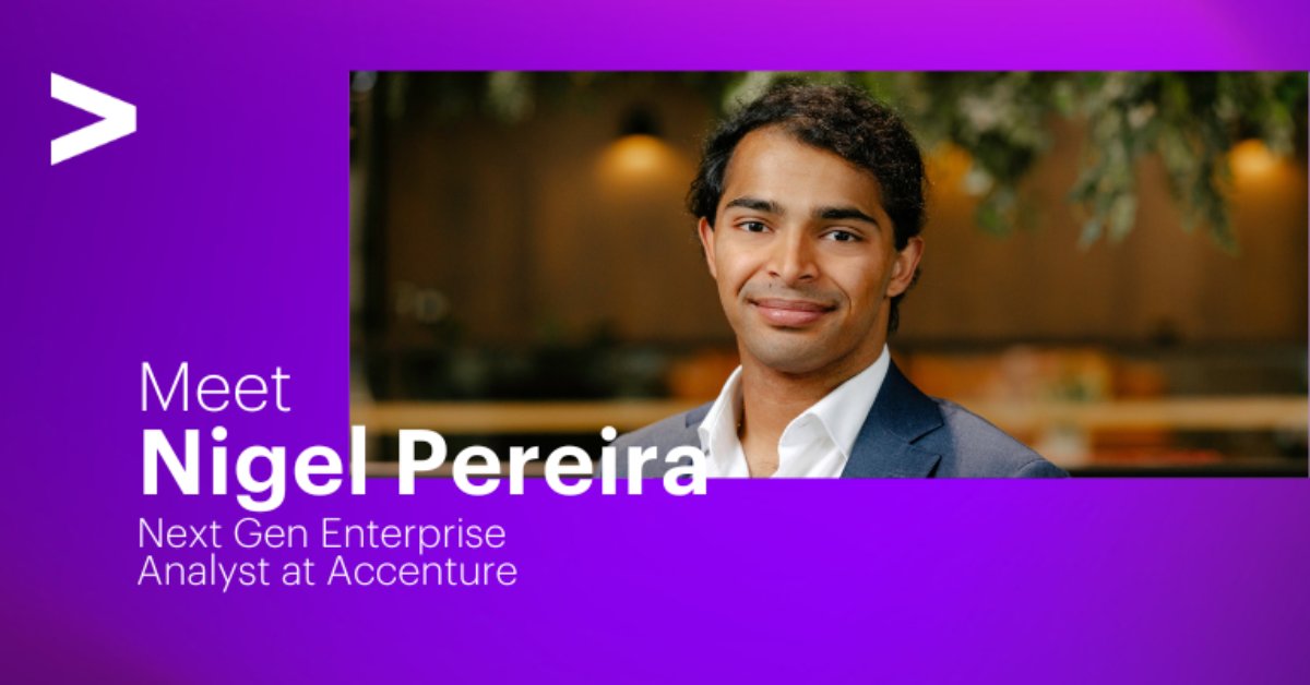 Nigel Pereira | Possibility of Almost Anything | Accenture