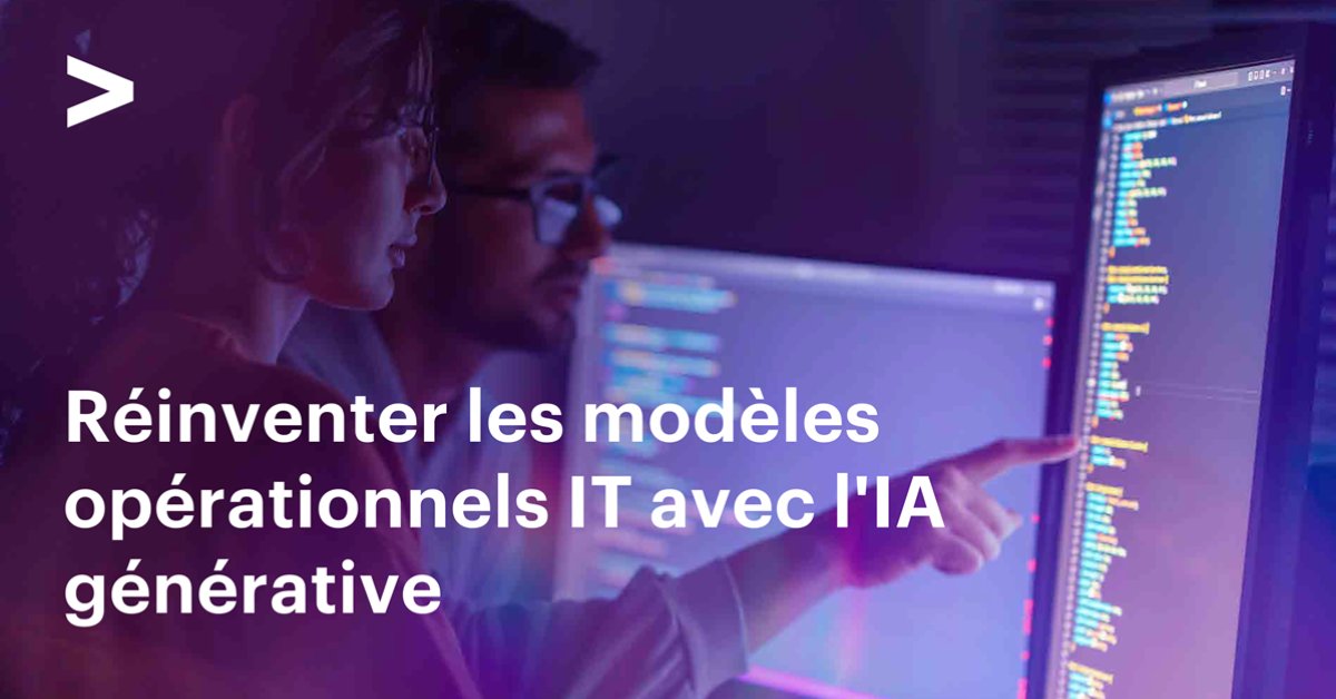 Réinventer les modèles opérationnels IT | Accenture