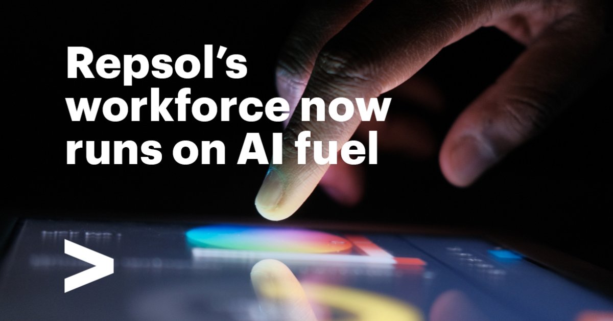 Repsol's Workforce Now Runs on AI Fuel | Accenture