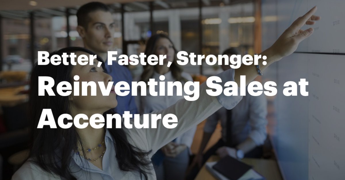 Innovating the Sales Journey | Accenture