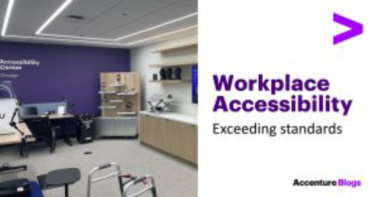 What you should know about workplace accessibility | Accenture