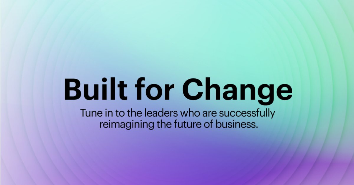 Built for Change | Podcast Series | Accenture