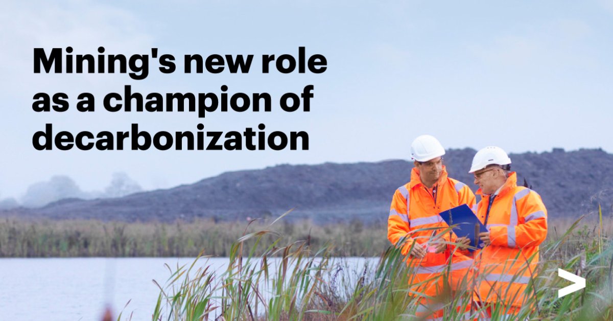 Investor Expectations for ESG in Mining Industry | Accenture