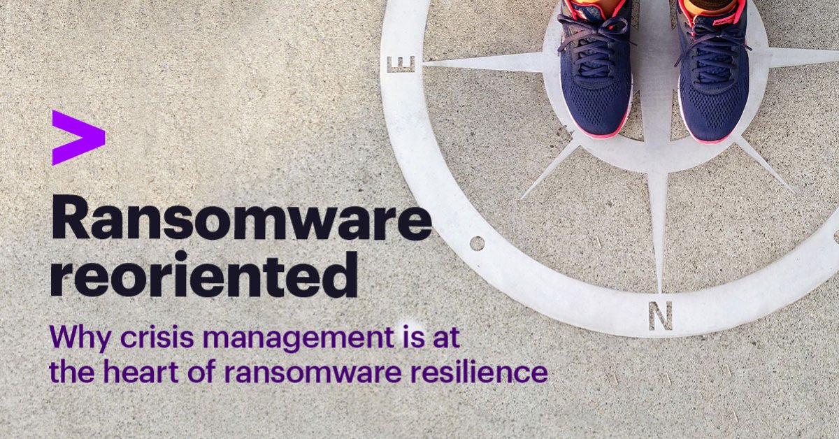 Crisis Management Key to Ransomware Resilience | Accenture