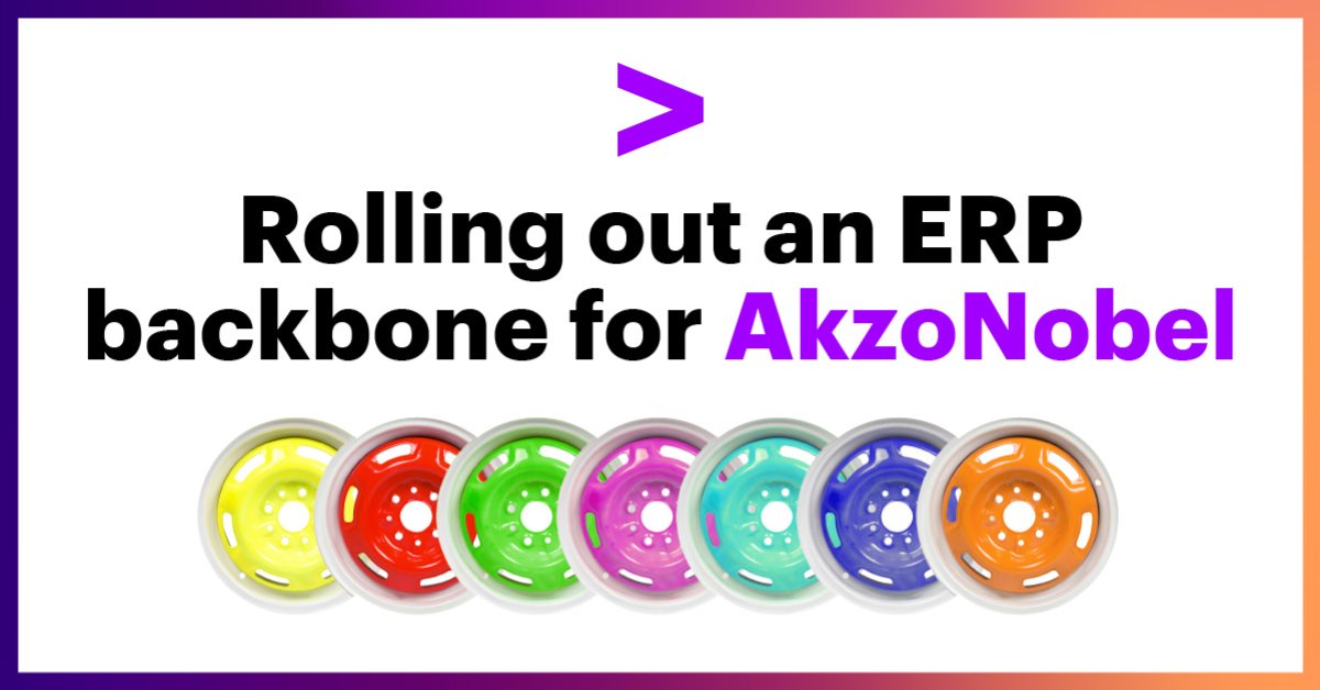 ERP-Driven Business Transformation at AkzoNobel | Accenture