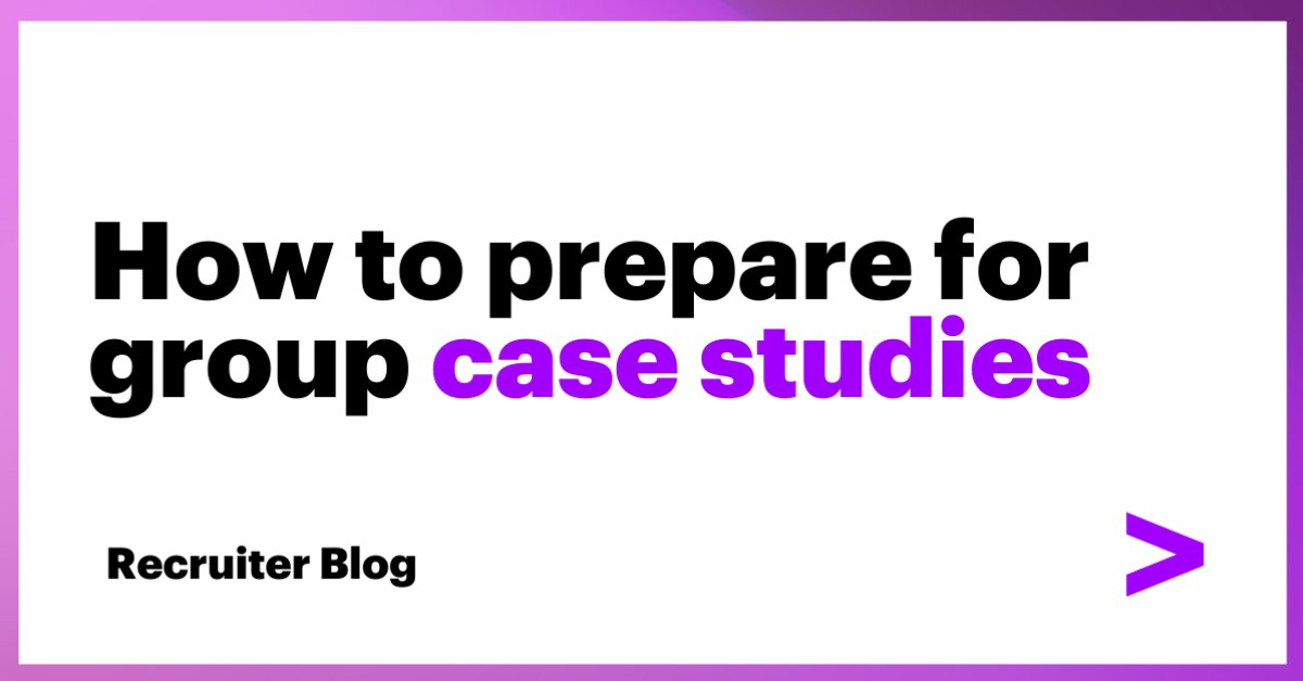 Lucy Cho | Group Case Study Tips | Accenture
